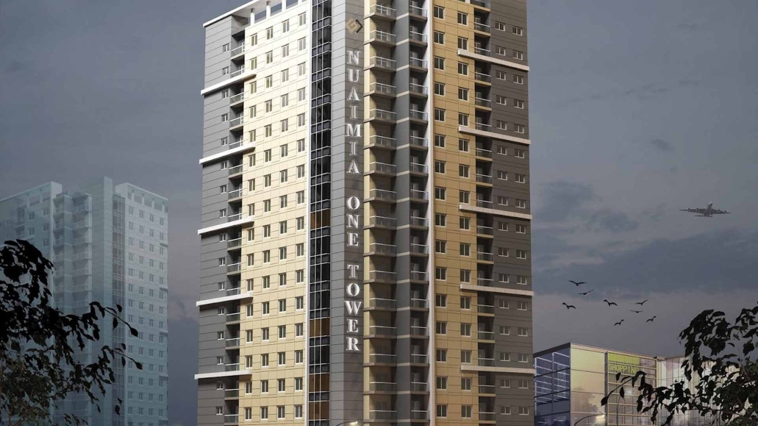 NAIMIYA ONE TOWER в Al Naemiyah, ОАЭ от GJ Real Estate № 6888 | Global ...